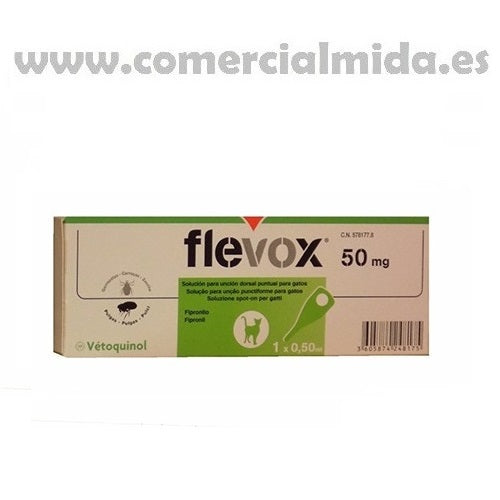 FLEVOX pipettes for cats anti fleas and ticks – Comercial Mida