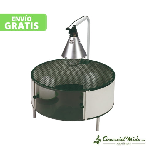 Gaun Round Chick Brooder Cage – Comercial Mida