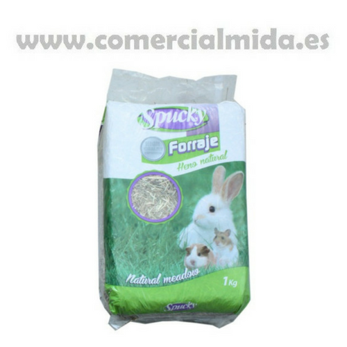 SPUCKY natural hay for rodents and rabbits – Comercial Mida