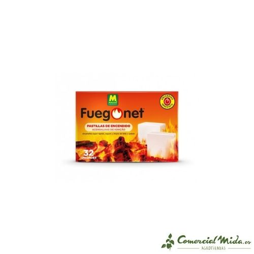 FUEGONET Ignition Tablets for Fireplaces or Stoves – Comercial Mida
