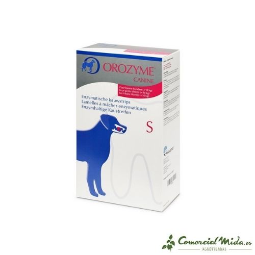 ECUPHAR Orozyme Enzymatic Toothpaste Strips for Bad Breath Dogs ...