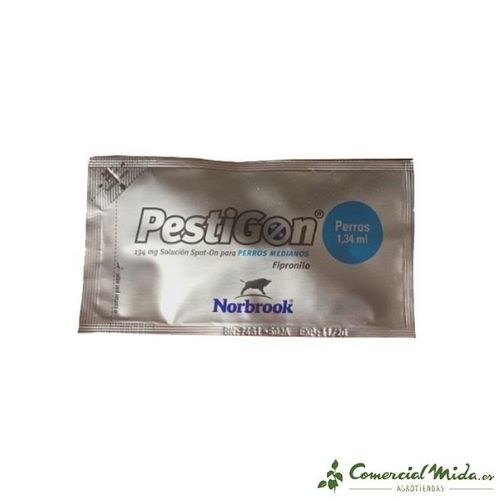 Pipettes Anti Fleas and Ticks PESTIGON for Dogs 10-20Kg – Comercial Mida