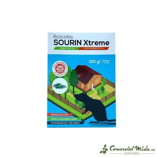 Rodenticide FRESH BAIT Sourin Xtreme, Frap Pasta